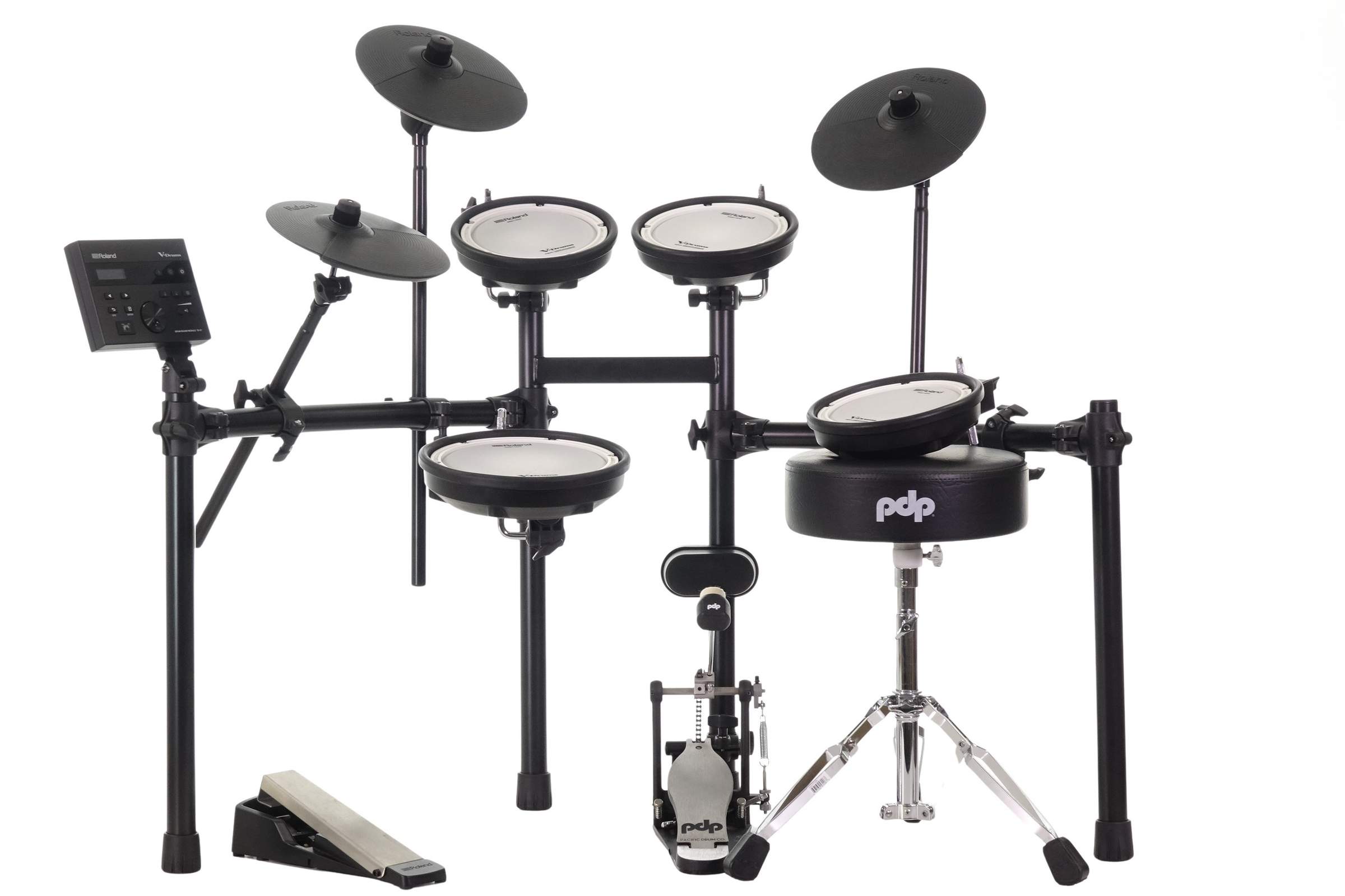 Roland V-Drums TD-07DMK - + PDP Hardware Pack - Rent from $12.02/week ...