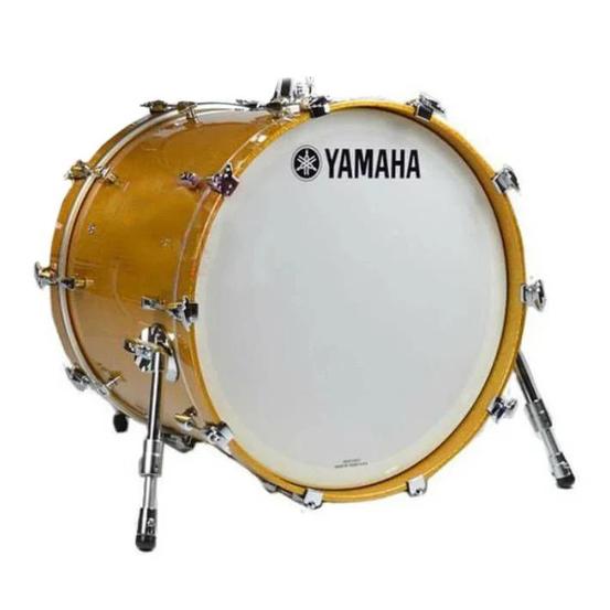 Yamaha Absolute Hybrid Maple 24" X 14" Bass Drum - GOLD CHAMPAGNE ...
