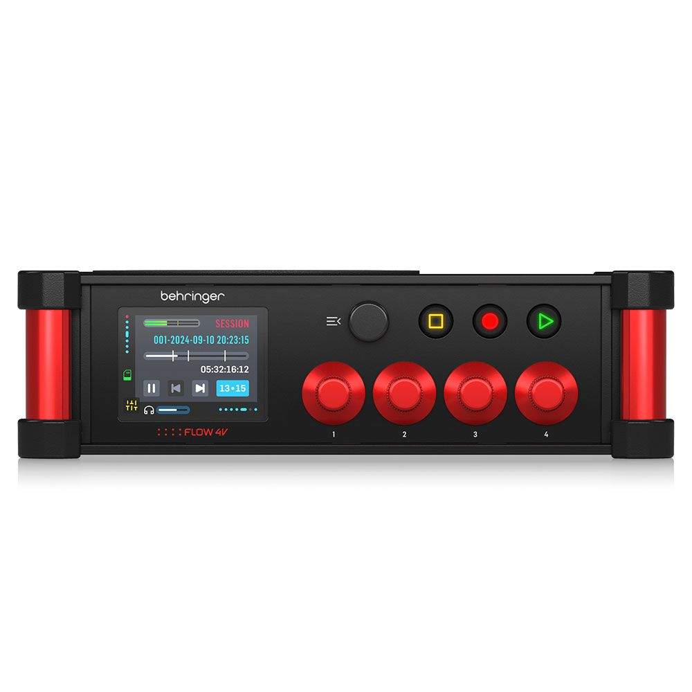 Behringer FLOW 4V Digital Audio Mixer & Recorder w/ 4 x Inputs - Rent ...