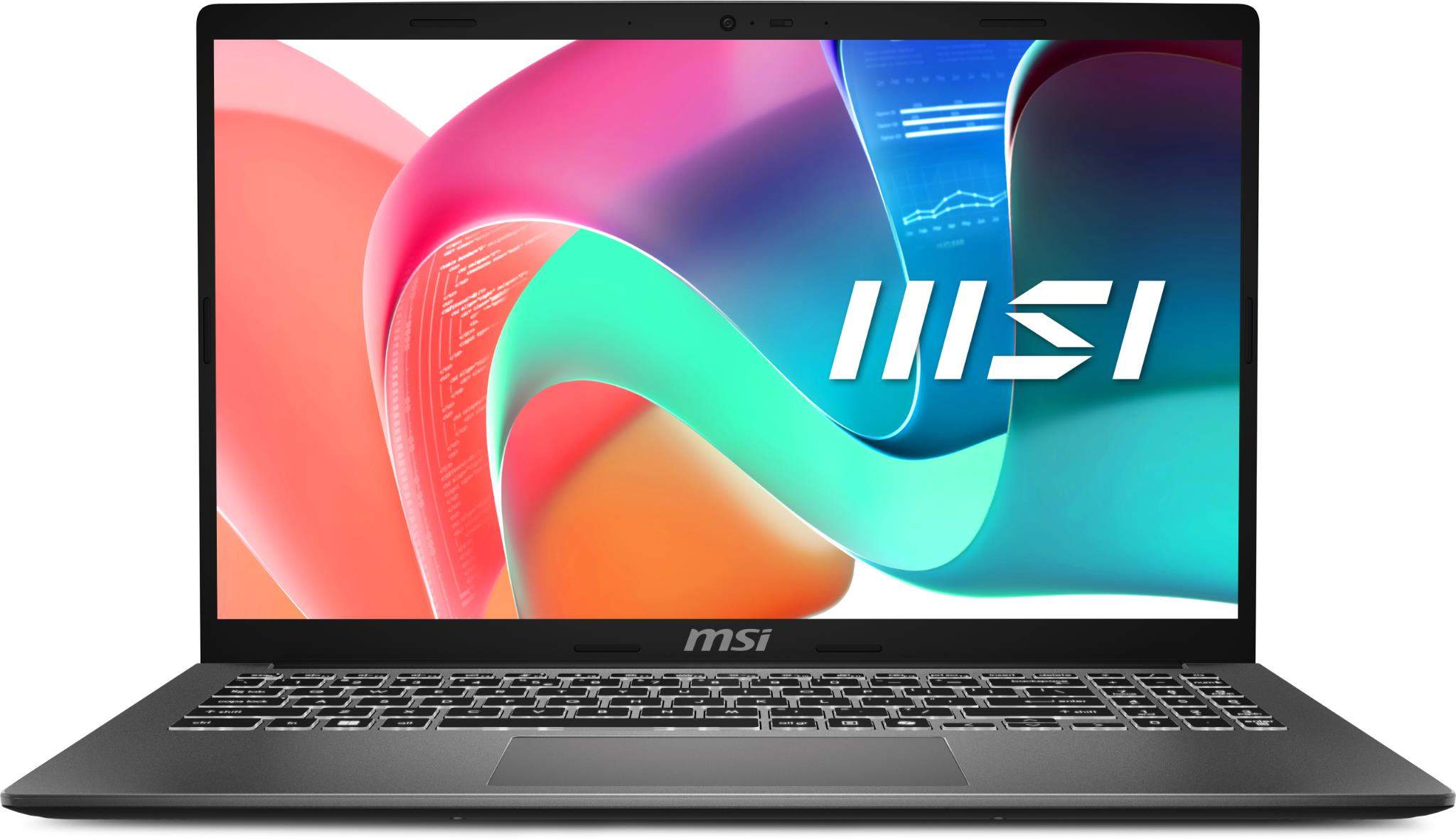 MSI Modern 15 15.6' FHD 60Hz Laptop (intel Core 5) [1TB] - Schools rent ...