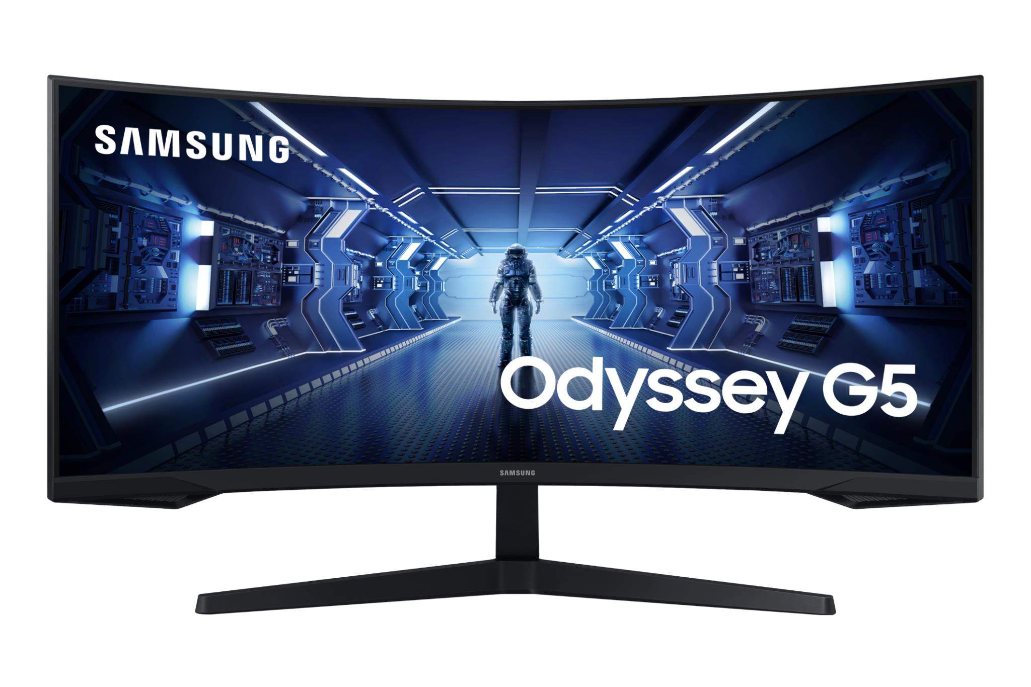 Samsung Odyssey G55T 34' UHD 165Hz Curved Gaming Monitor - Rent from $6 ...