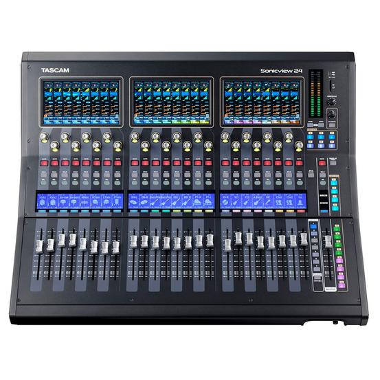 Tascam Sonicview 24 Digital Mixer w/ Multi-Environment Touch Screens ...