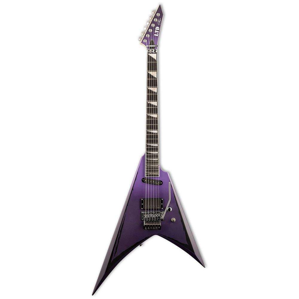 ESP Alexi Laiho Electric Guitar - Purple Fade Satin w/ Ripped ...