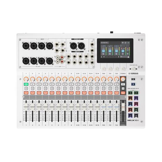 Yamaha MGX16V Digital Mixing Console With Video Interface - WHITE ...